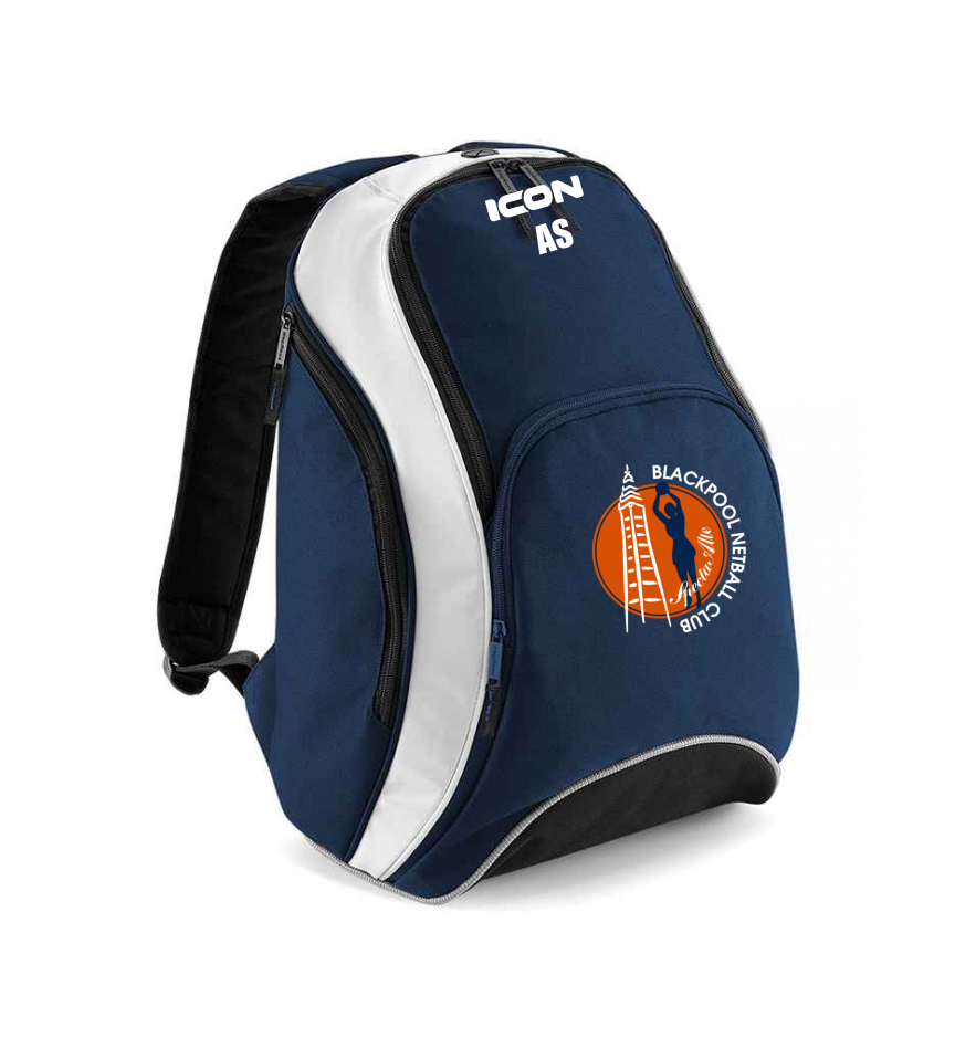 BLACKPOOL NETBALL CLUB BACKPACK