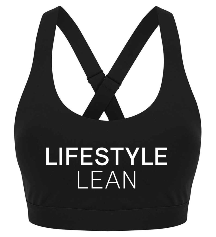 Lifestyle Lean Impact Core Bra: Black