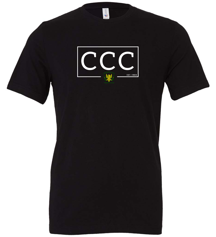 CROSSFLATTS CRICKET CLUB ALT.LOGO T-SHIRT