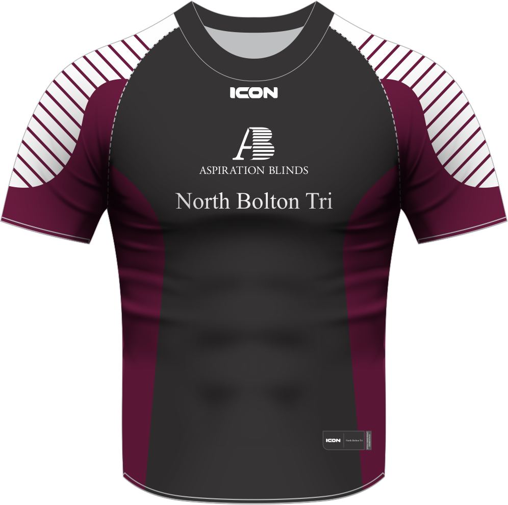 NORTH BOLTON TRI HYBRID MATCH SHIRT S/S - JUNIOR