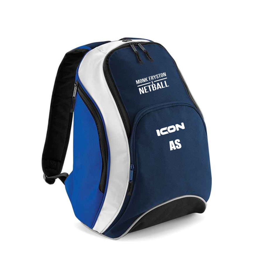 MONK FRYSTON NETBALL BACKPACK