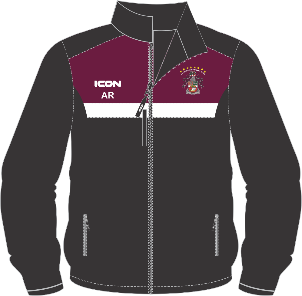 ACCRINGTON CRICKET CLUB LEGACY SHOWER JACKET - SENIOR